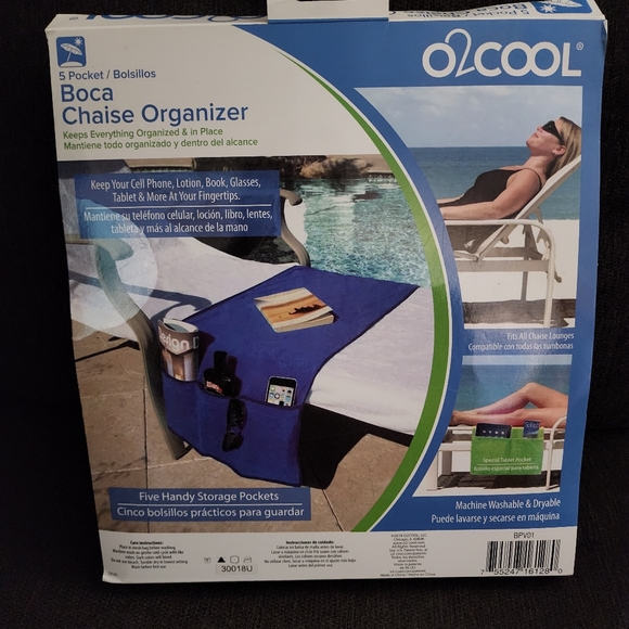 CO2 Cool | Other | O2cool Boca Chaise Pool Chair Organizer | Poshmark